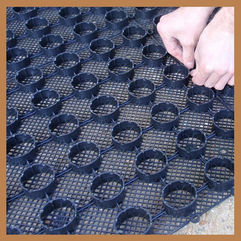 1sqm Pack - Grass Ground Reinforcement Grid Panel Tile System – Ground ...